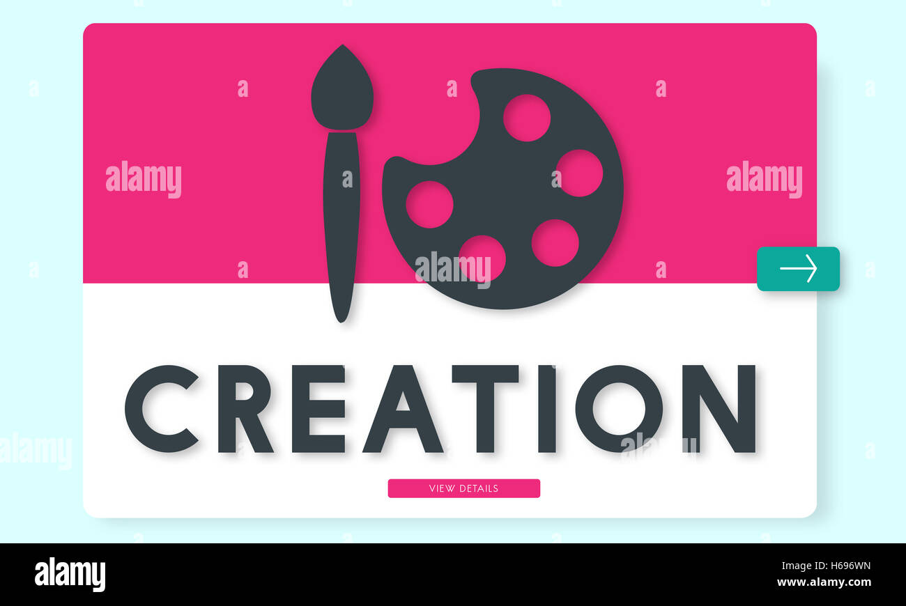 Art Paint Creative Creation Design Paint Drawing Concept Stock Photo ...