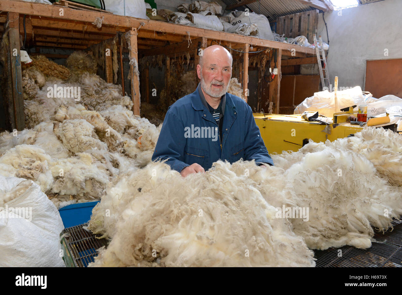 Shetland knitting hi-res stock photography and images - Alamy