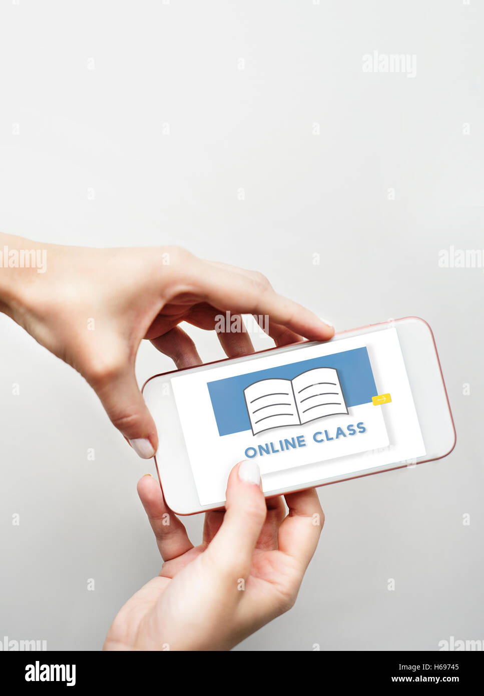 E-learning Online Class Study Knowledge Ideas Concept Stock Photo - Alamy