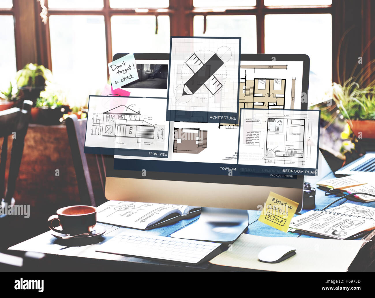 Architecture Construction Design Development Concept Stock Photo - Alamy