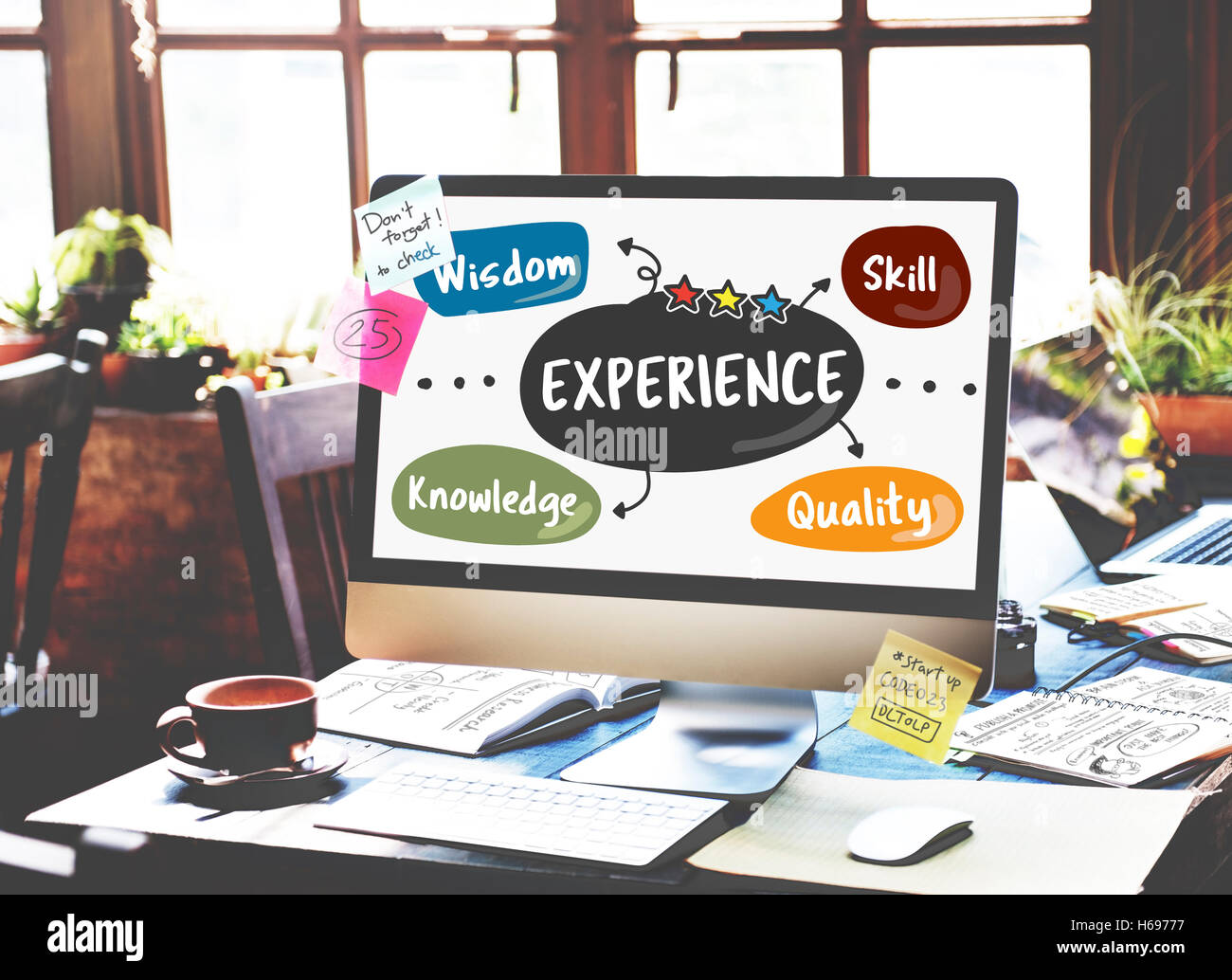 Experience Wisdom Skill Knowledge Quality Learn Concept Stock Photo - Alamy