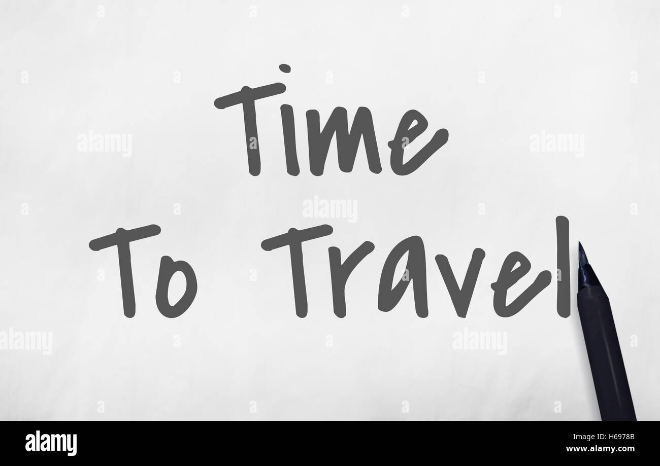 Time For Action Change Concept Stock Photo - Alamy