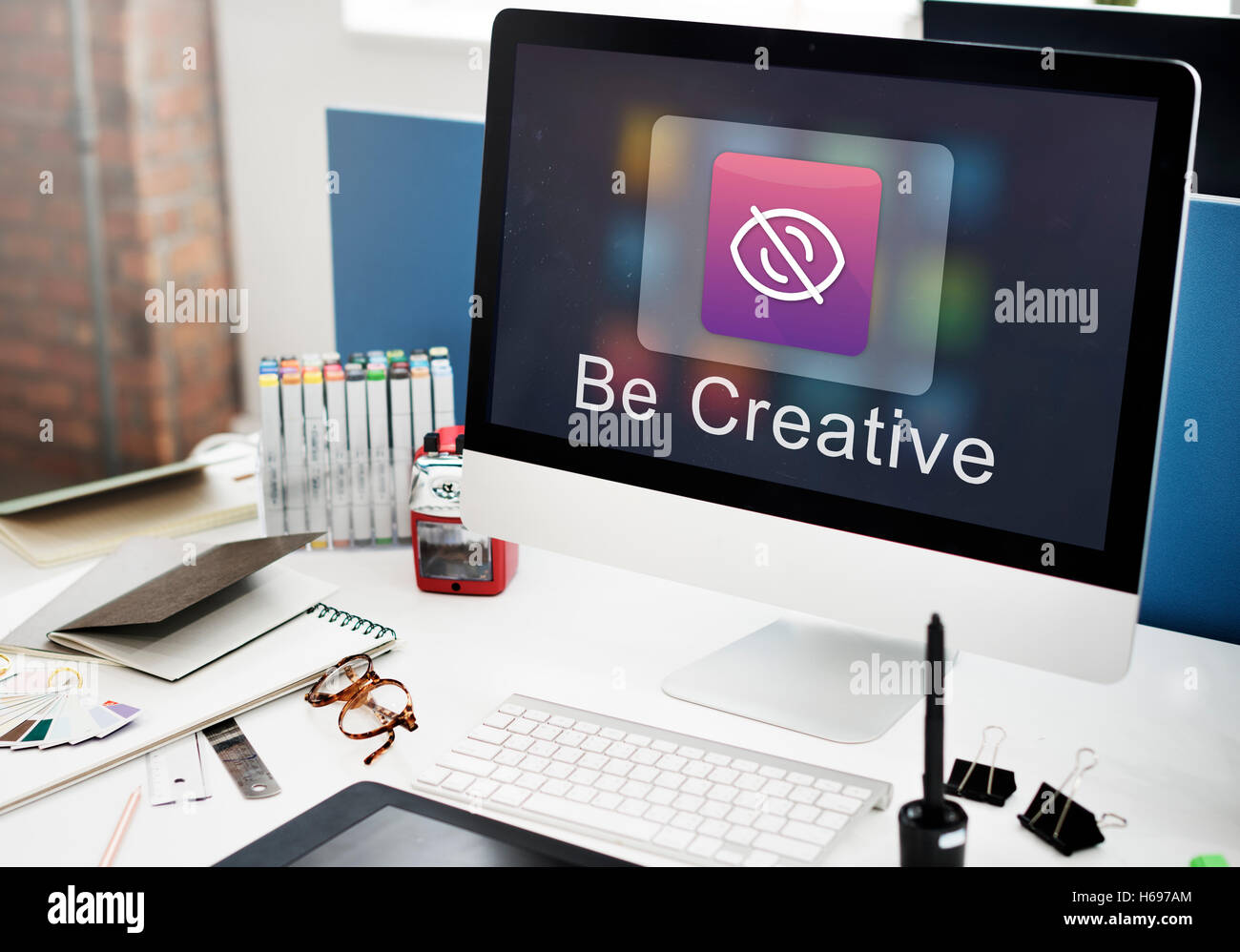 Creation Design Digital Gadget Invention Graphic Concept Stock Photo ...