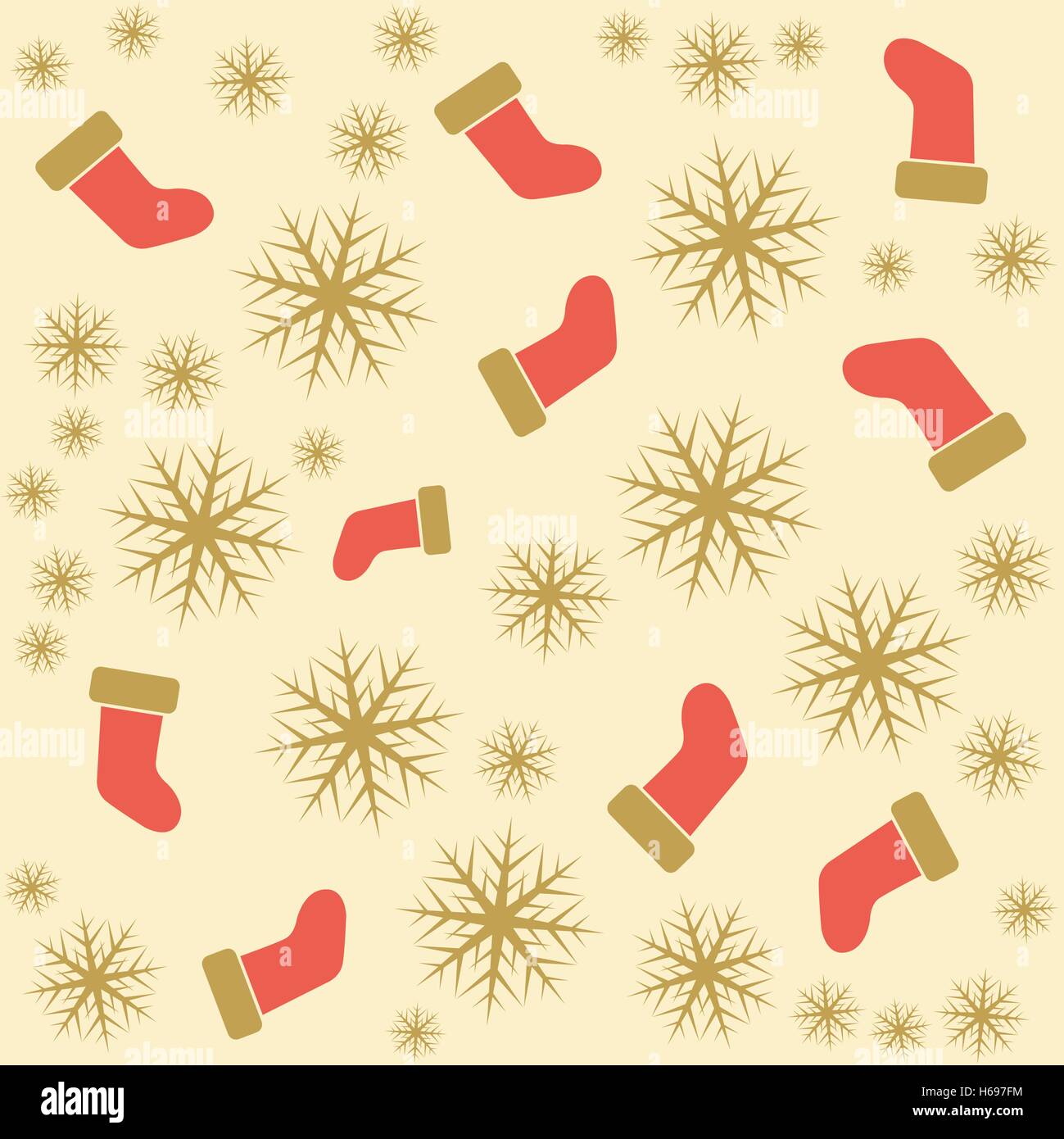 seamless Christmas pattern Stock Vector Image & Art - Alamy