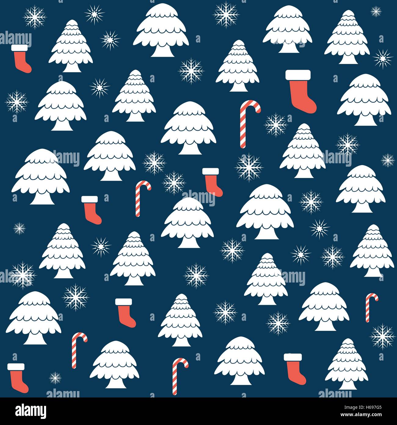 seamless Christmas pattern Stock Vector Image & Art - Alamy