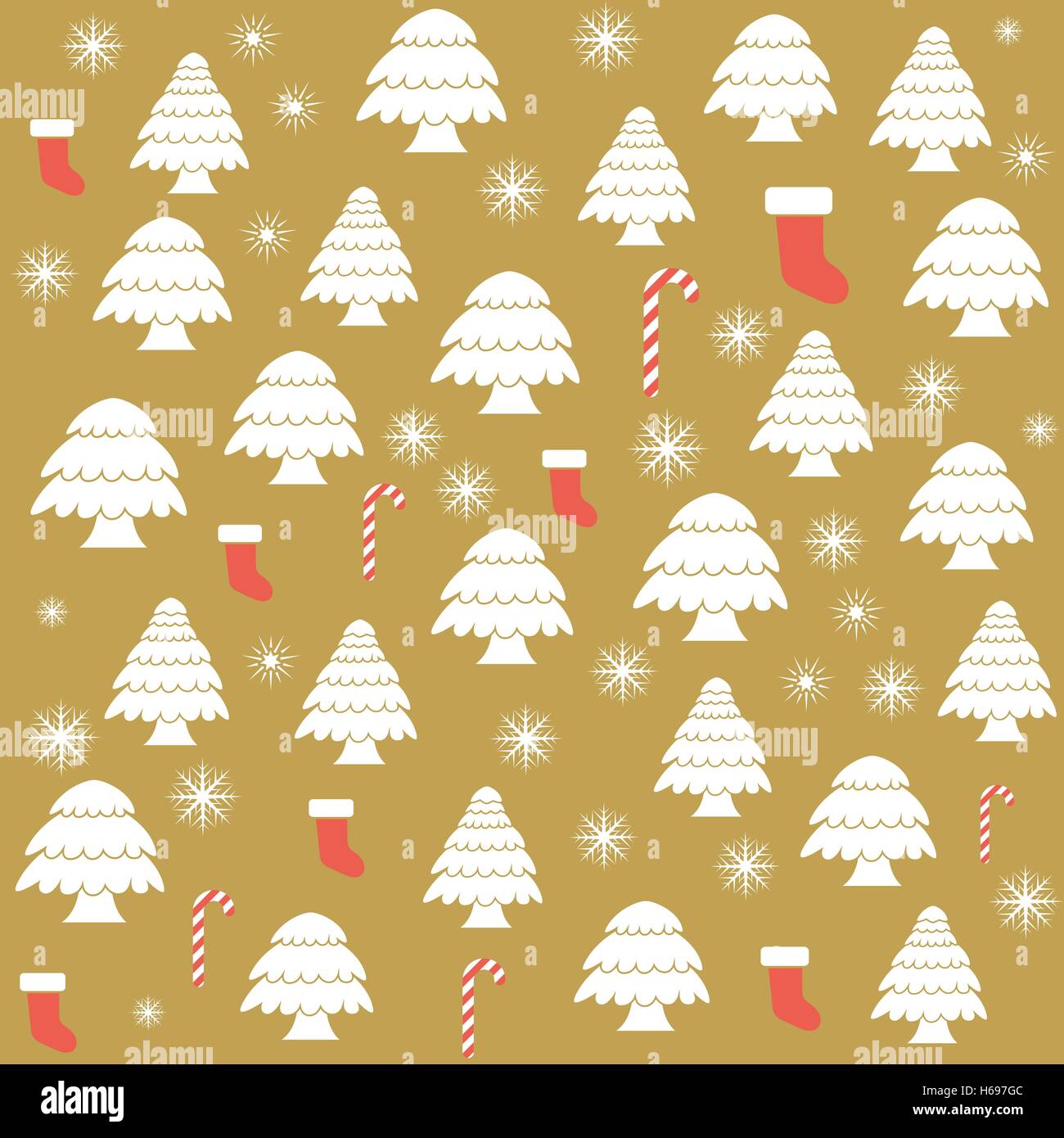 seamless Christmas pattern Stock Vector Image & Art - Alamy