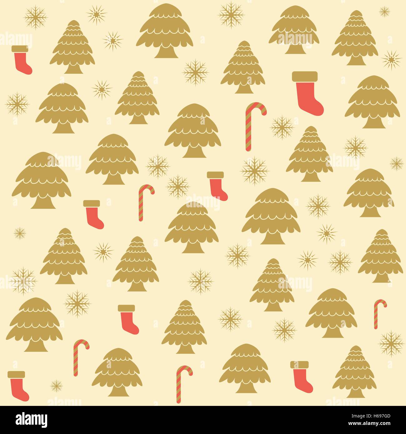 seamless Christmas pattern Stock Vector Image & Art - Alamy