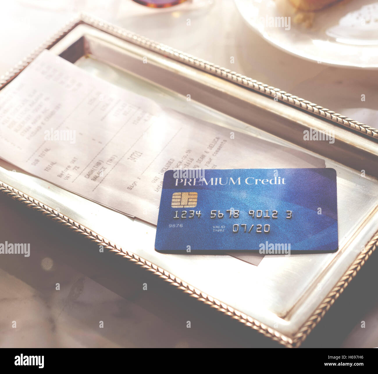 Credit Debit Card Financial Money Paying Balance Concept Stock Photo ...