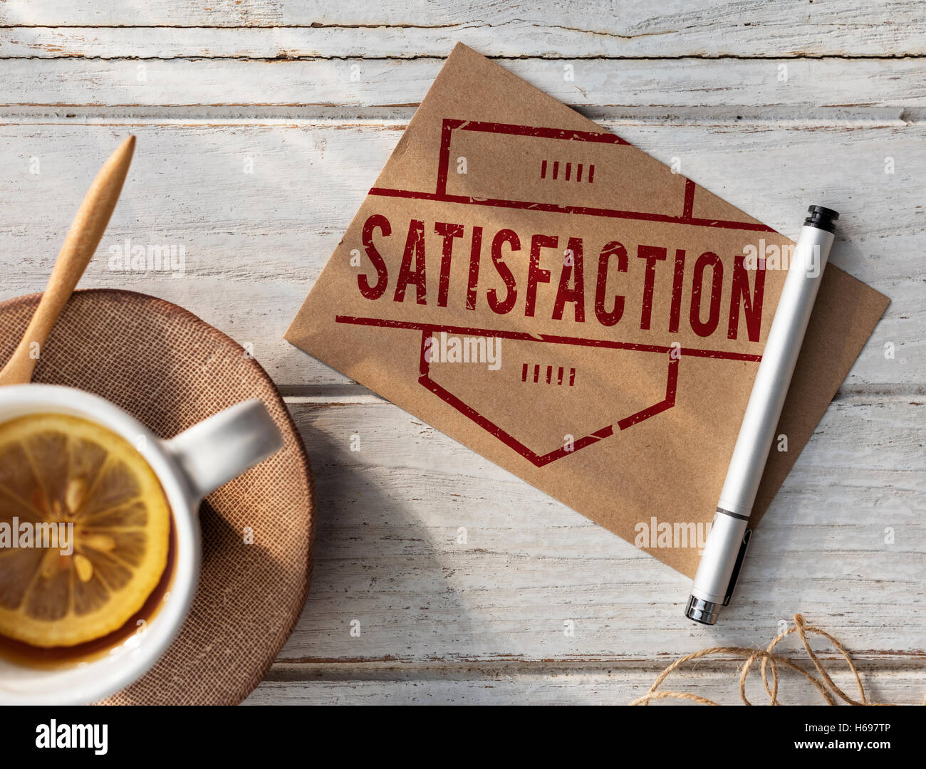 Satisfaction Happy Service Client Customer User Concept Stock Photo - Alamy