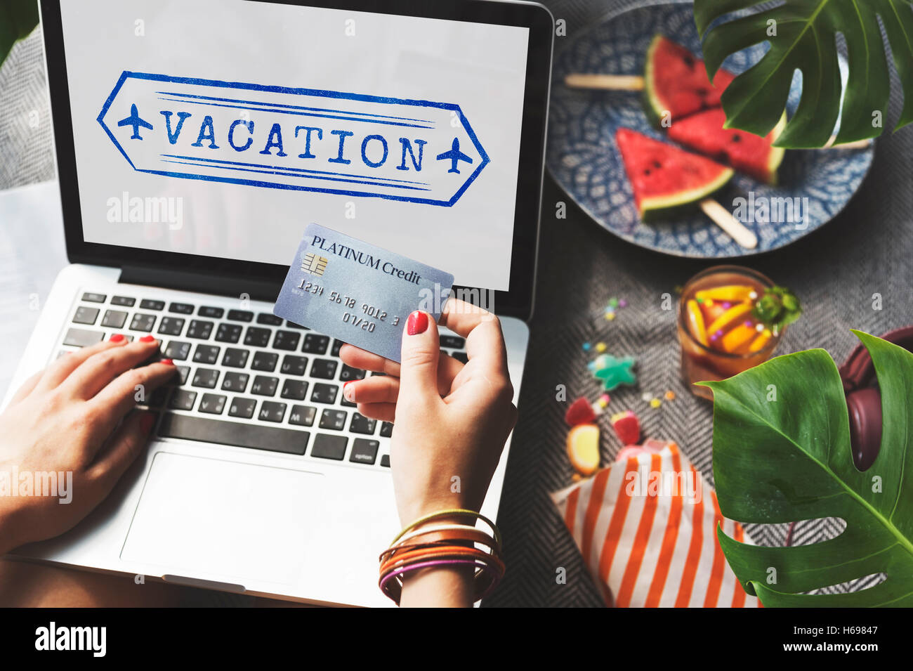 Journey Destination Explore Vacation Graphic Concept Stock Photo - Alamy