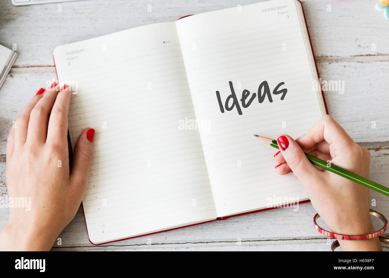 Ideas Way To Go Concept Stock Photo - Alamy