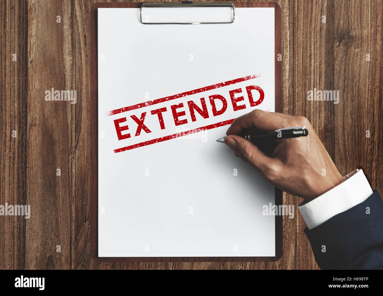 Extended Expand Growth Linked Media Vision Concept Stock Photo - Alamy