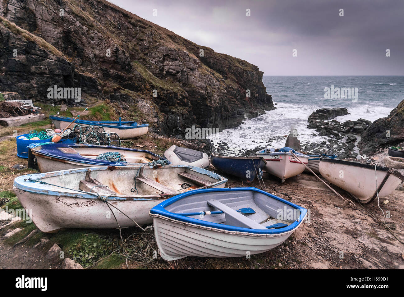 Church Cove in Cornwall Stock Photo - Alamy