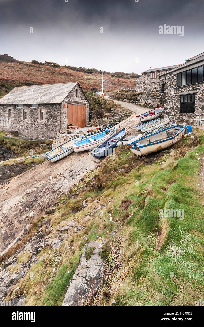 Church Cove in Cornwall Stock Photo - Alamy