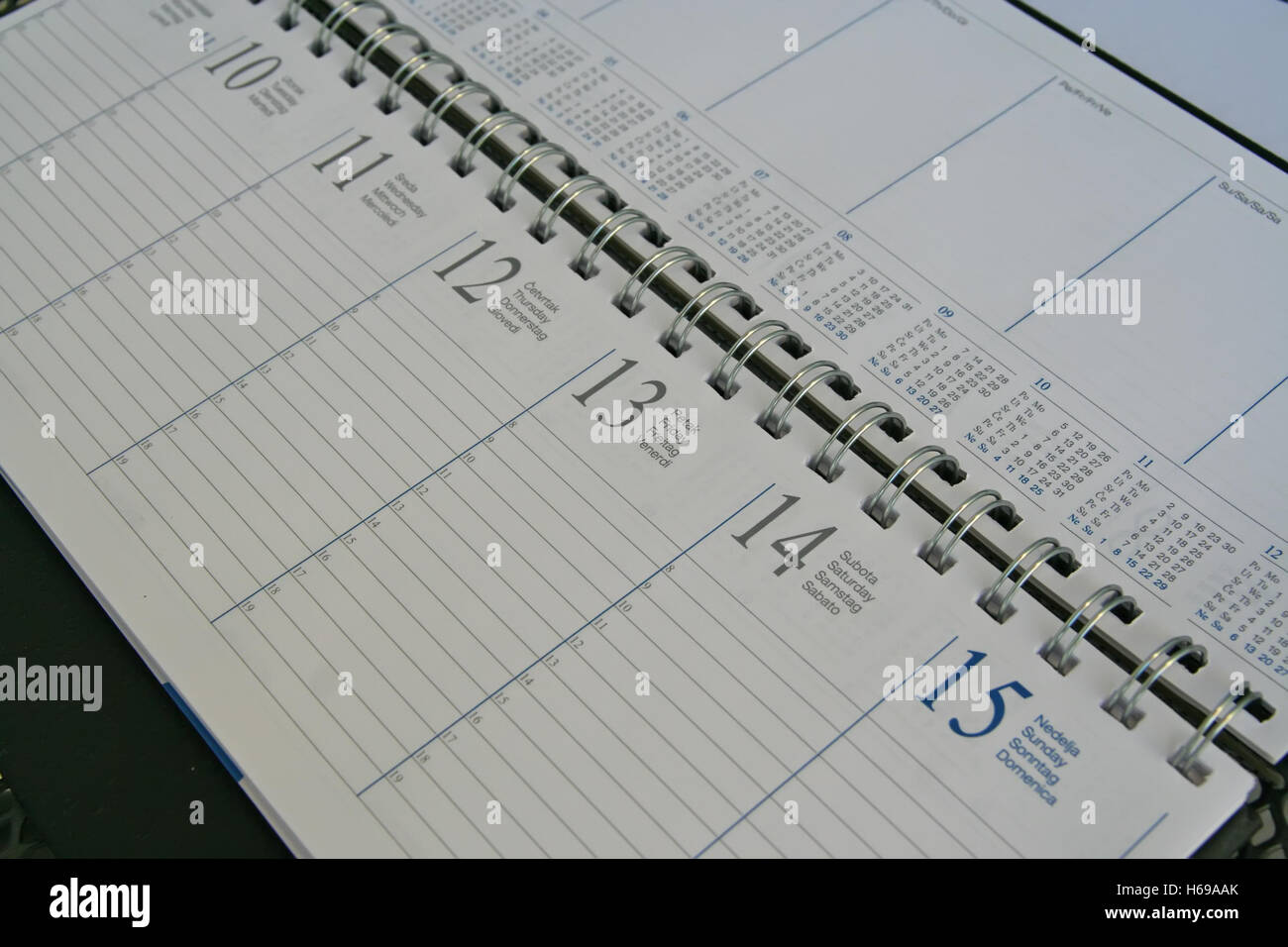 Month calendar note hi-res stock photography and images - Alamy