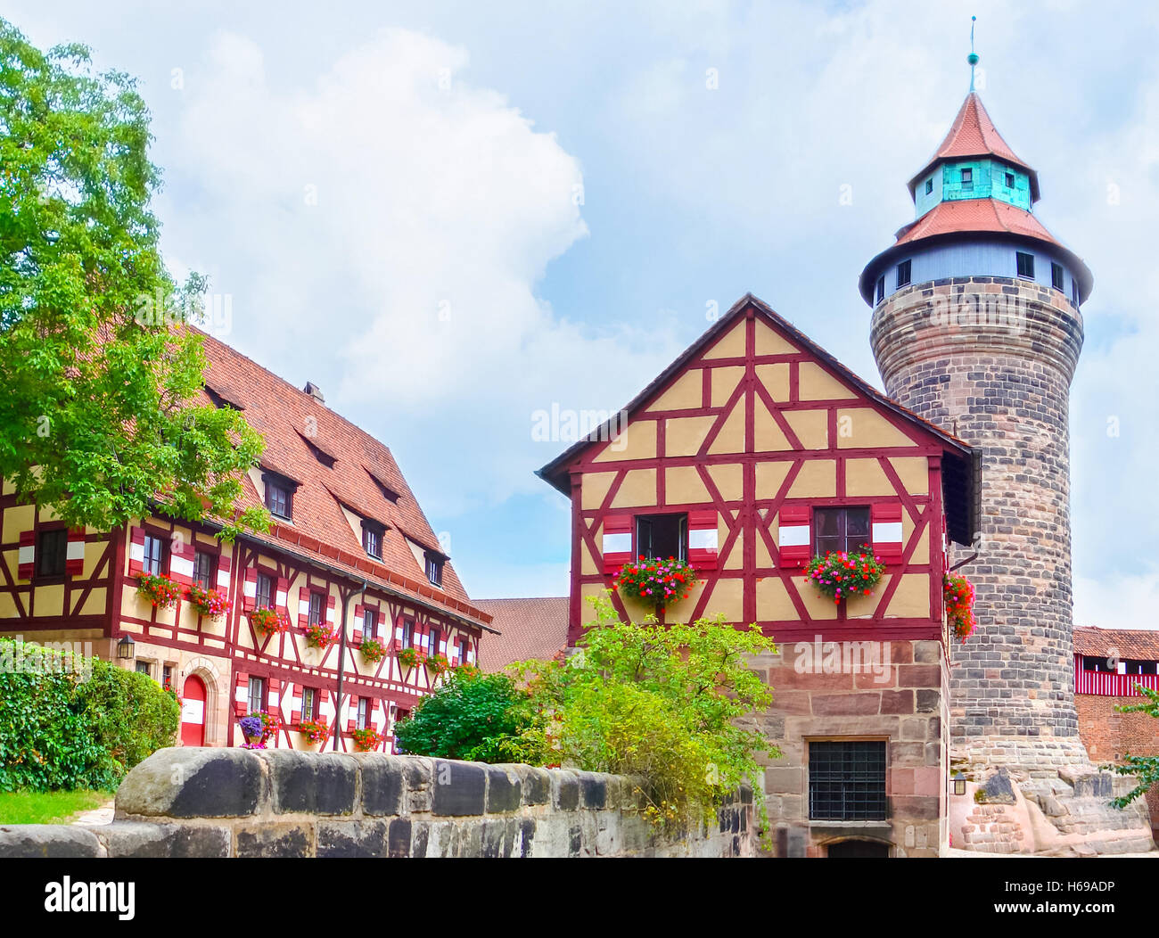 The Sinwell Tower (Sinwellturm) and Tiefer Brunnen house are the parts ...