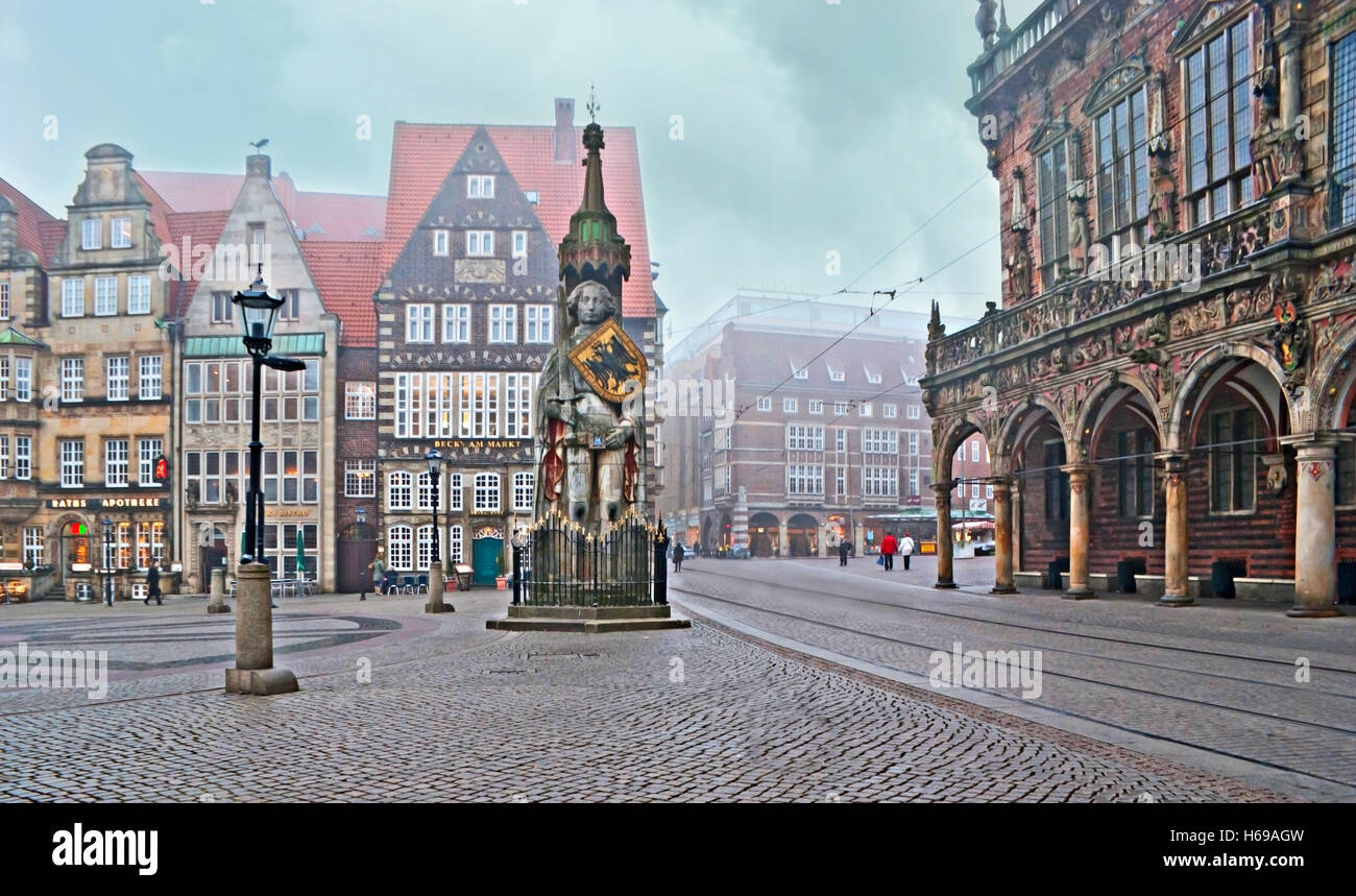 Roland is a statue of the city protector - the first Holy Roman Emperor ...