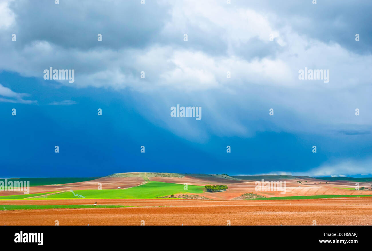 agricultural lands are waiting for the rain Stock Photo - Alamy