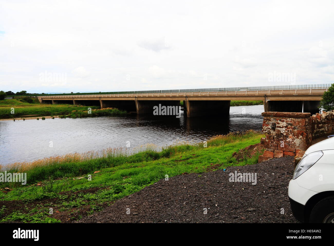 Bridges over the River Esk Stock Photo - Alamy