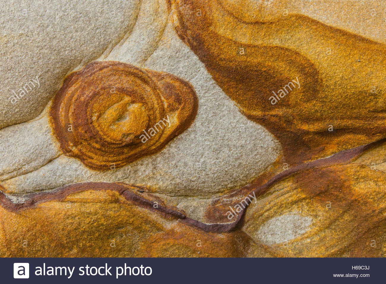 Rock iron staining hi-res stock photography and images - Alamy