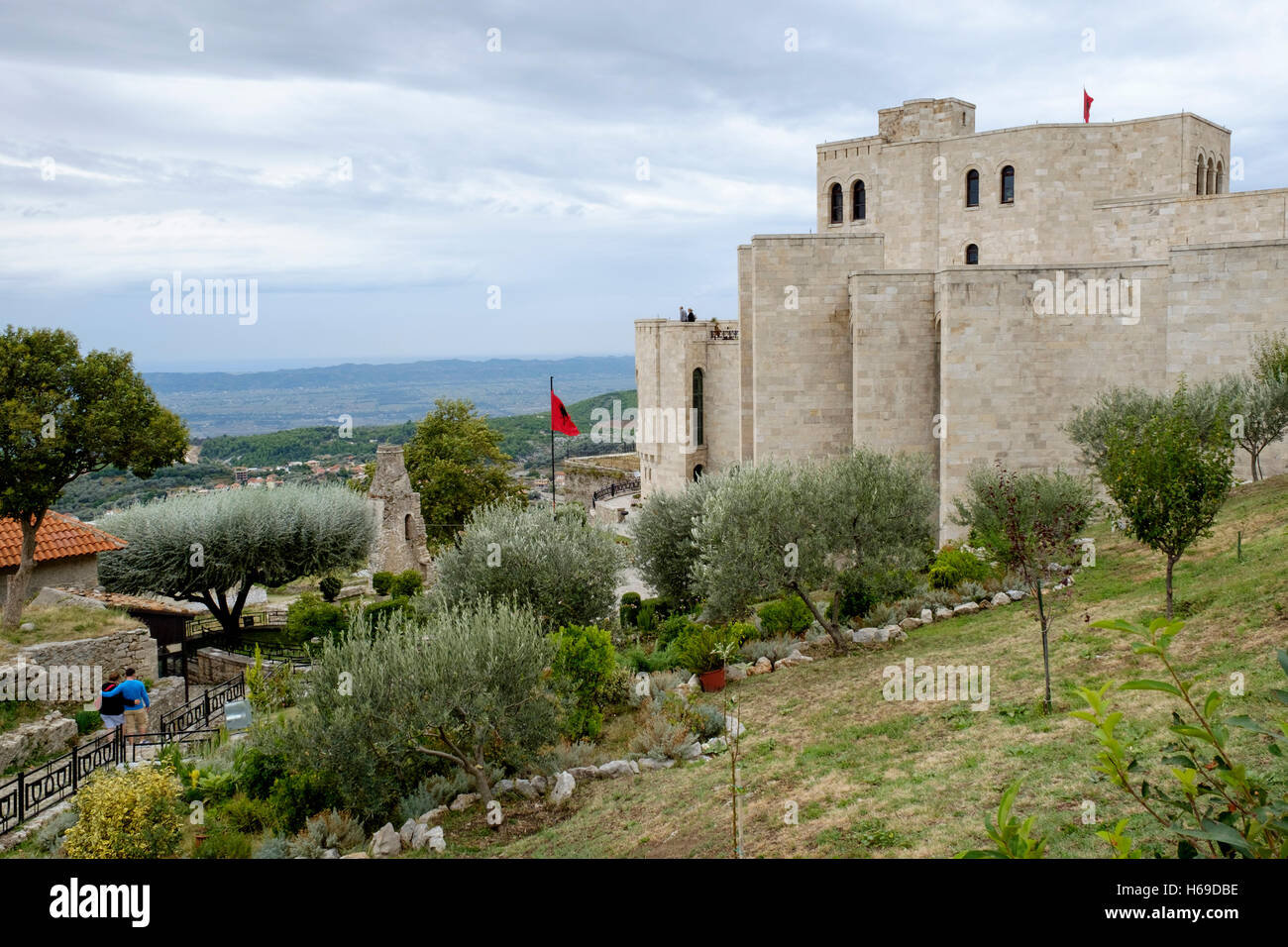 Kruje Castle houses the National Skanderbeg Museum, a museum dedicated ...