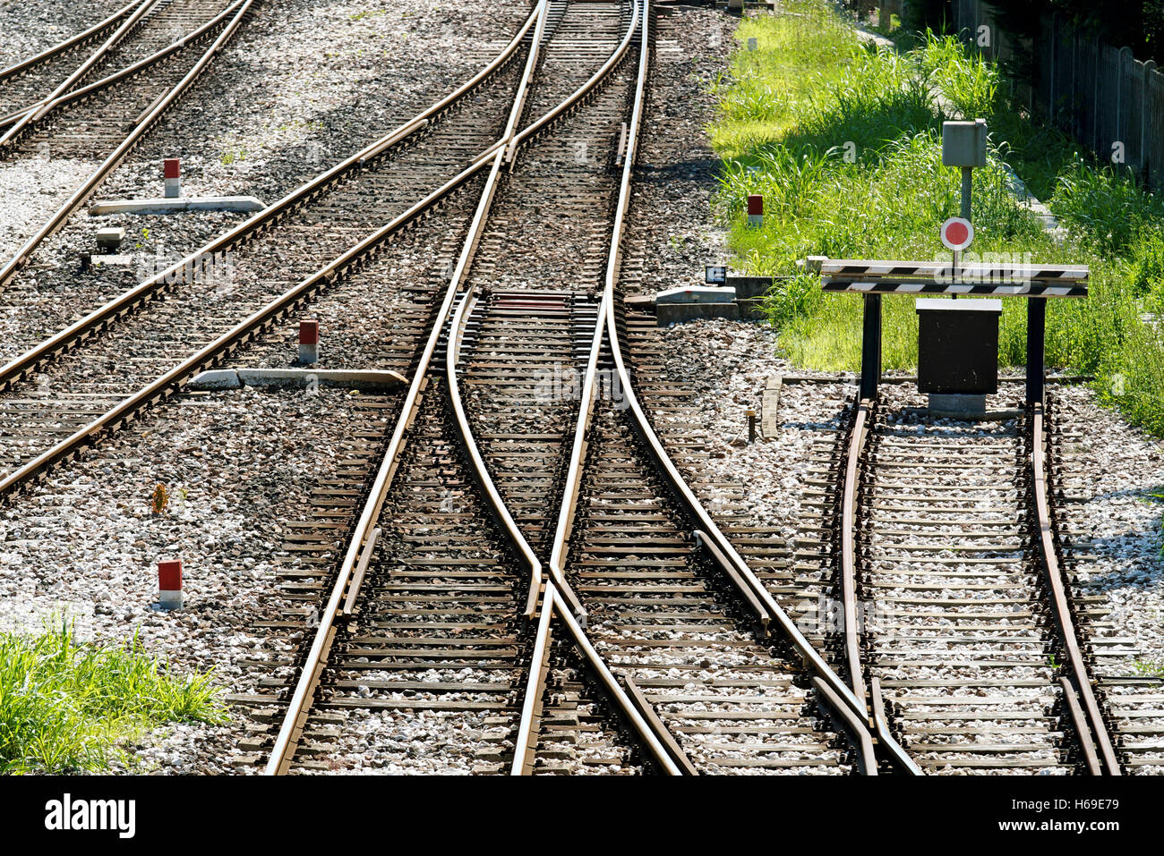 Railroad sta hi-res stock photography and images - Alamy
