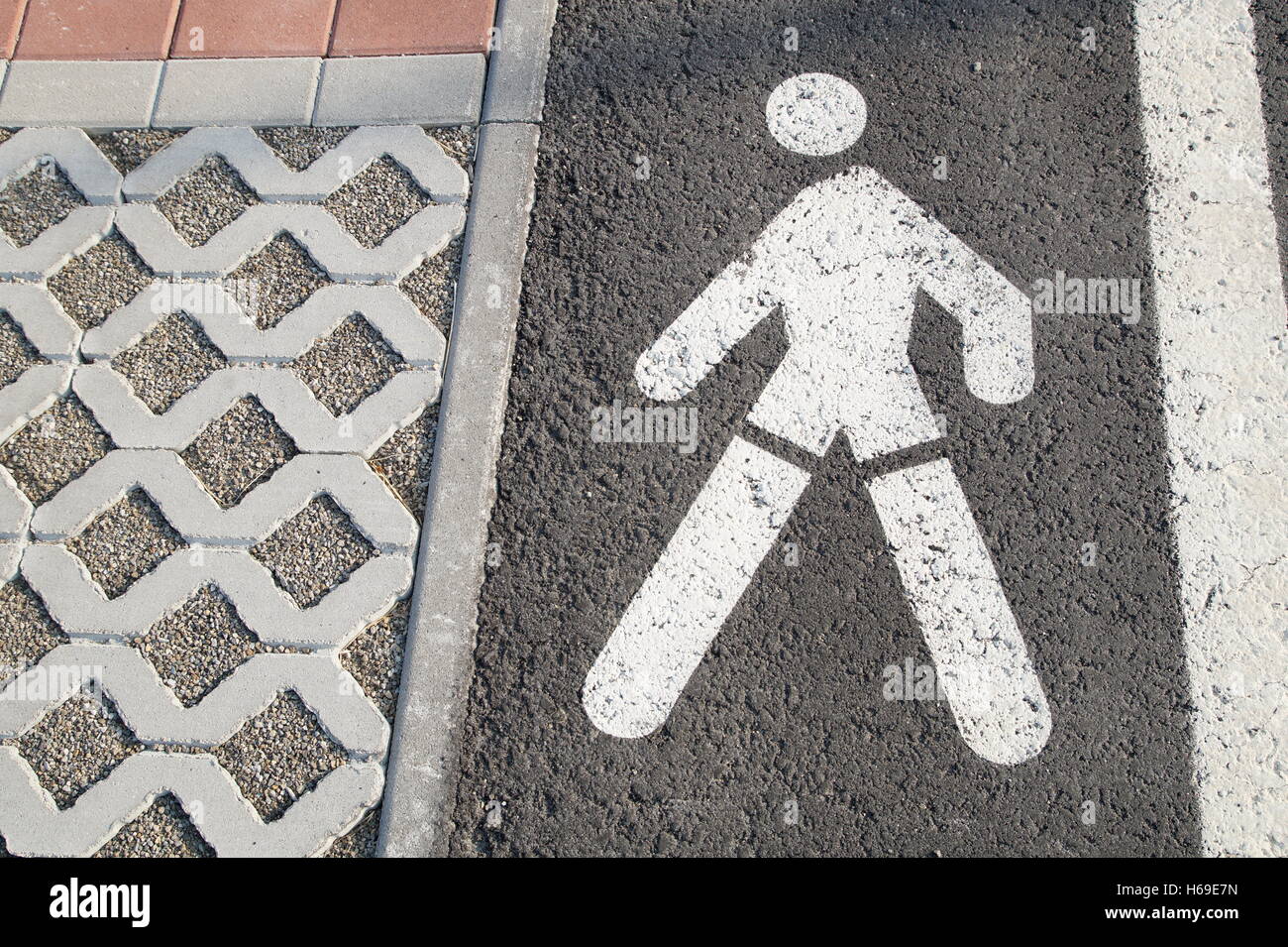 Walk asphalt hi-res stock photography and images - Alamy
