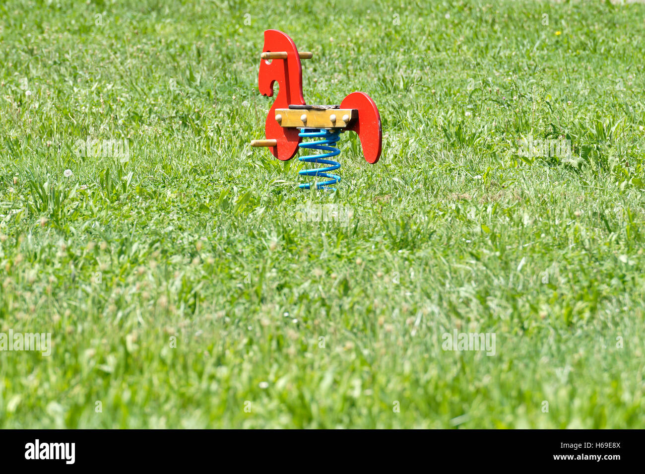 Spring games in the park Stock Photo - Alamy