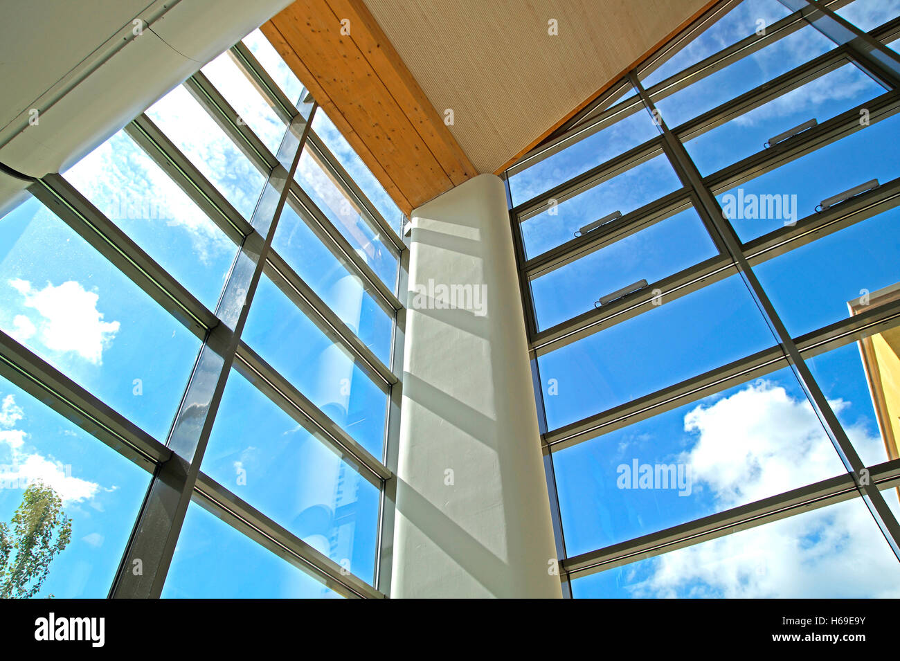 interior windows of office Stock Photo - Alamy