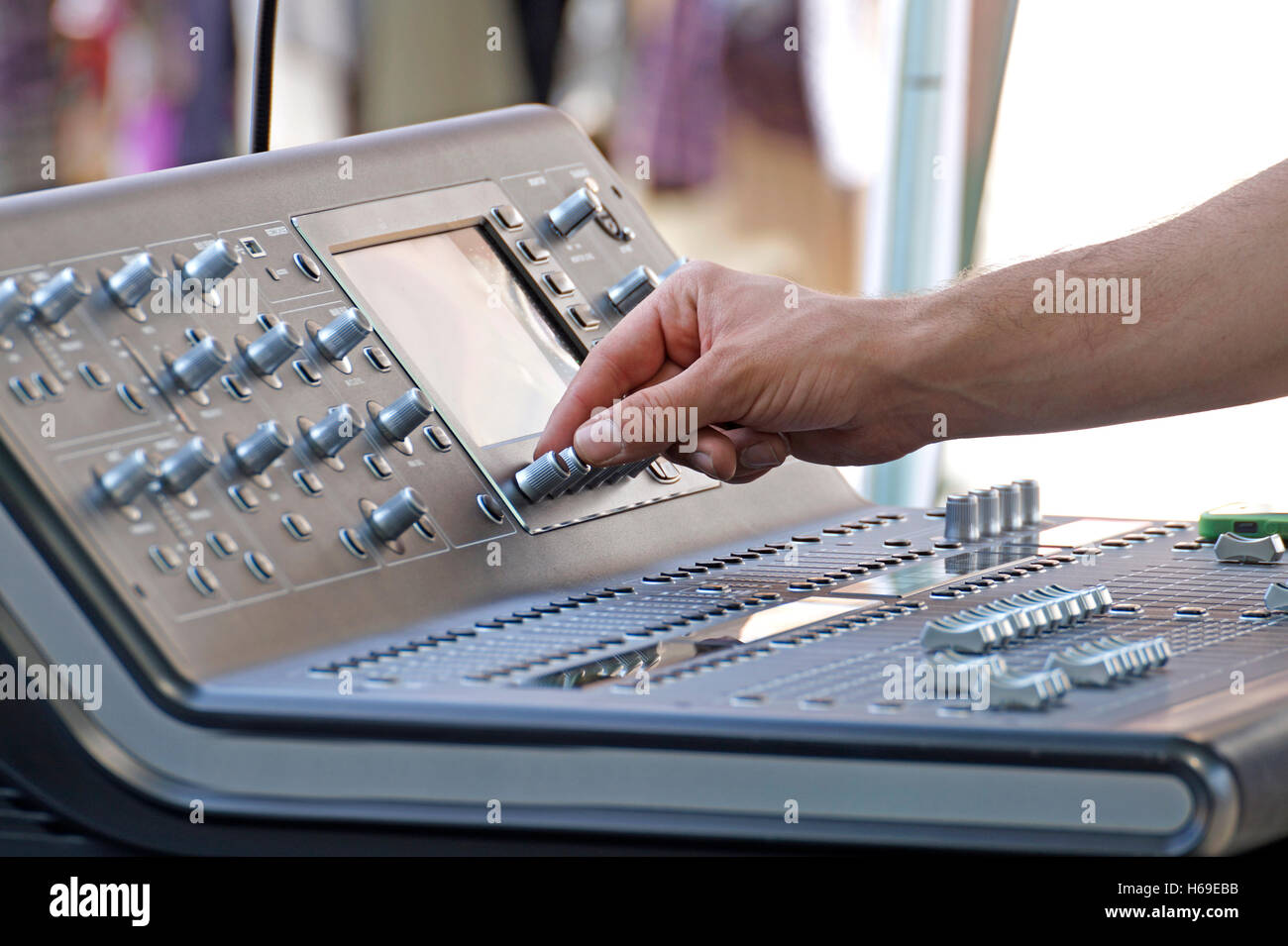 Mixer switch hi-res stock photography and images - Alamy