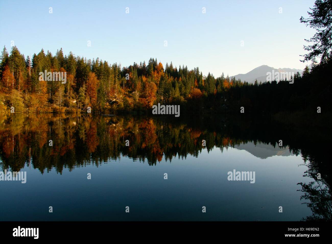 A picture of he magnificent Lake Cresta in Switzerland, Flims, taken ...