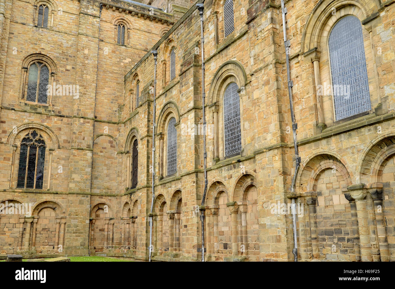 Durham cathedral detail architecture hi-res stock photography and ...