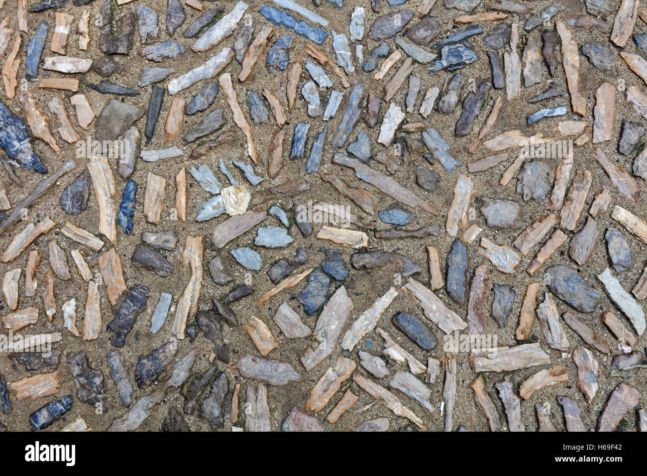architectural texture of natural paving Stock Photo - Alamy