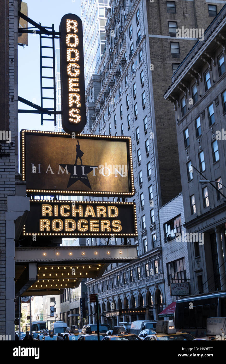 Hamilton musical hi-res stock photography and images - Alamy