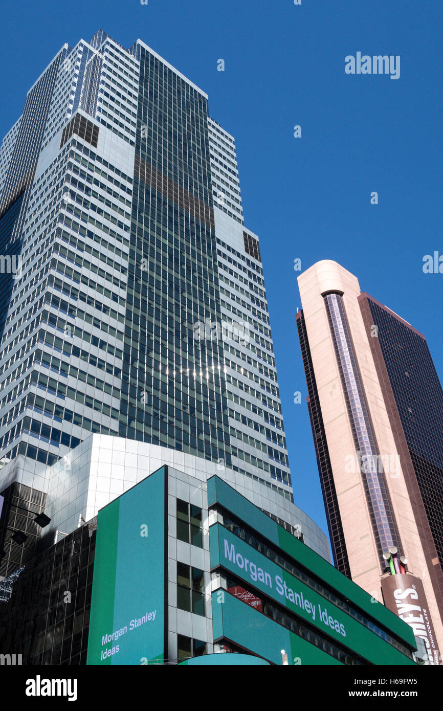Times Square Skyline, NYC Stock Photo - Alamy