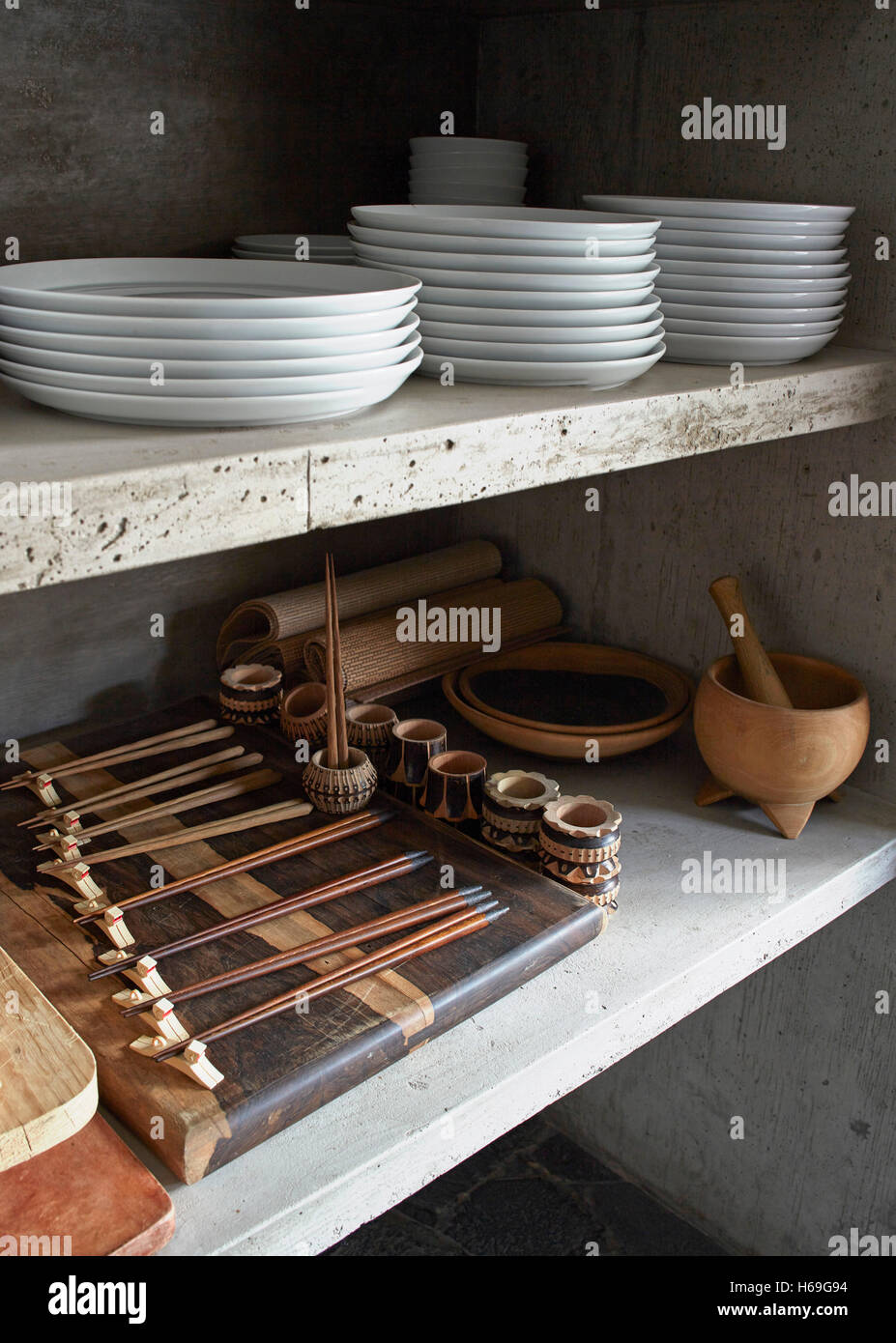 Interior detail pedro reyes house hi-res stock photography and images ...