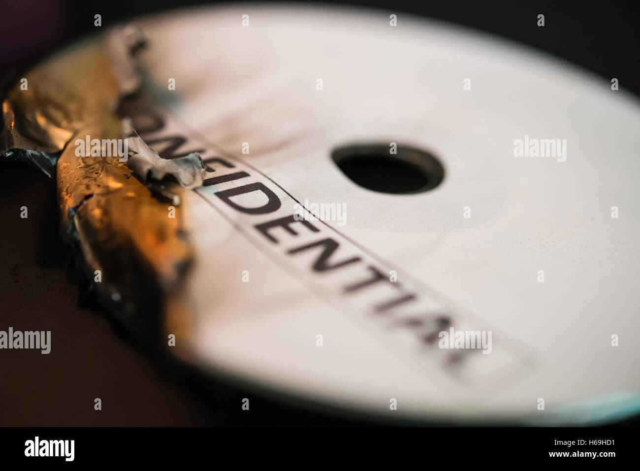 Burnt cd hi-res stock photography and images - Alamy