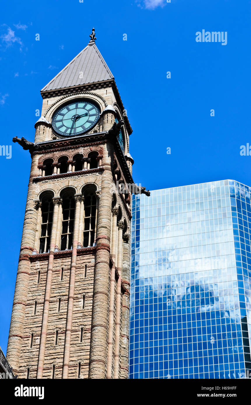 Old clock tower reflection hi-res stock photography and images - Alamy