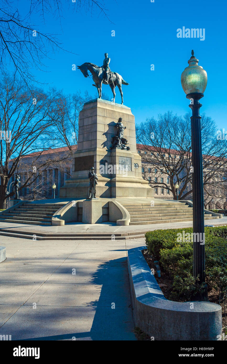 American Civil War Major General William Tecumseh Sherman Monument ...
