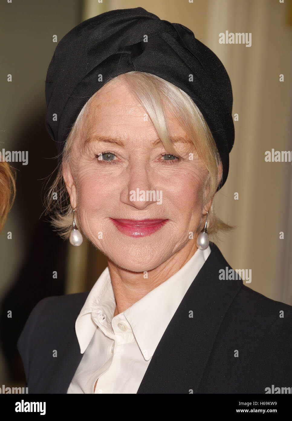 HELEN MIRREN English film and stage actress in October 2016. Photo ...