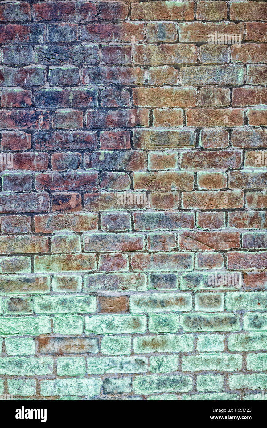 Weathered brick wall texture Stock Photo - Alamy