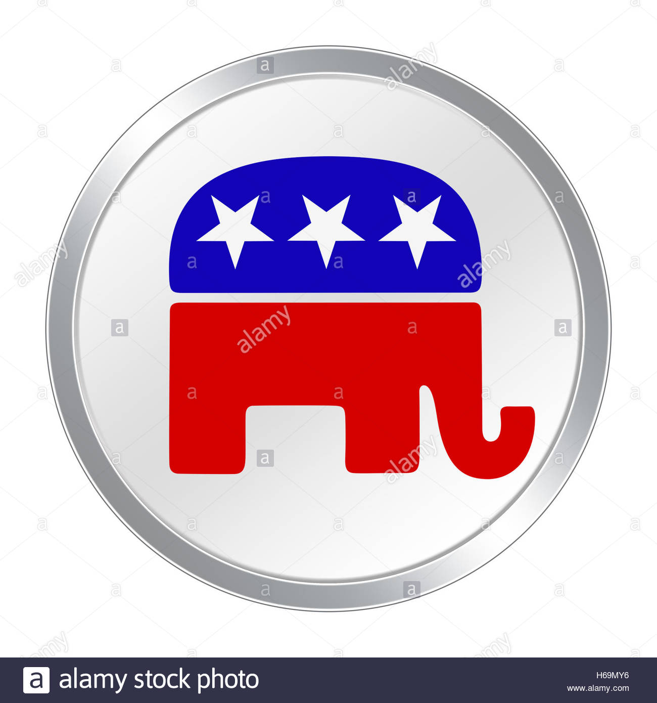 Republican Democratic Election Icon Logo Stock Photos & Republican ...
