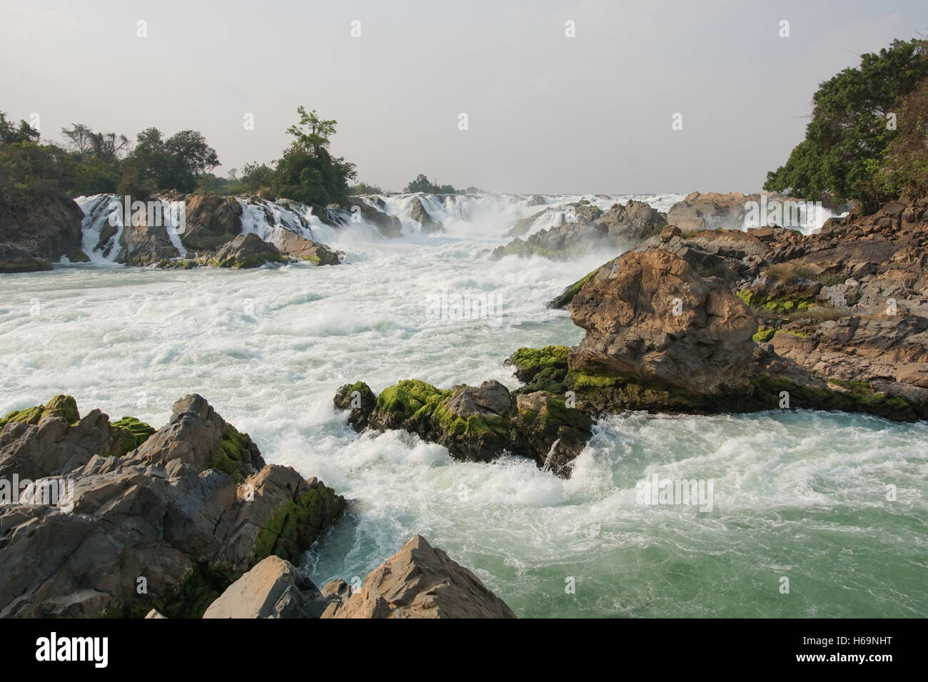 Khone Phapheng Waterfalls, Mekong River, Laos, Asia Stock Photo - Alamy