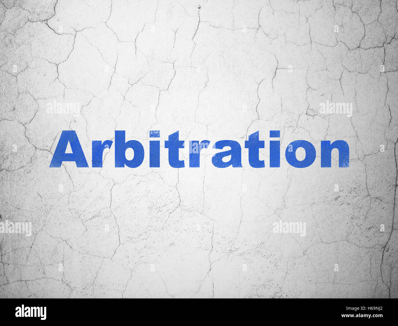 Law concept: Arbitration on wall background Stock Photo - Alamy