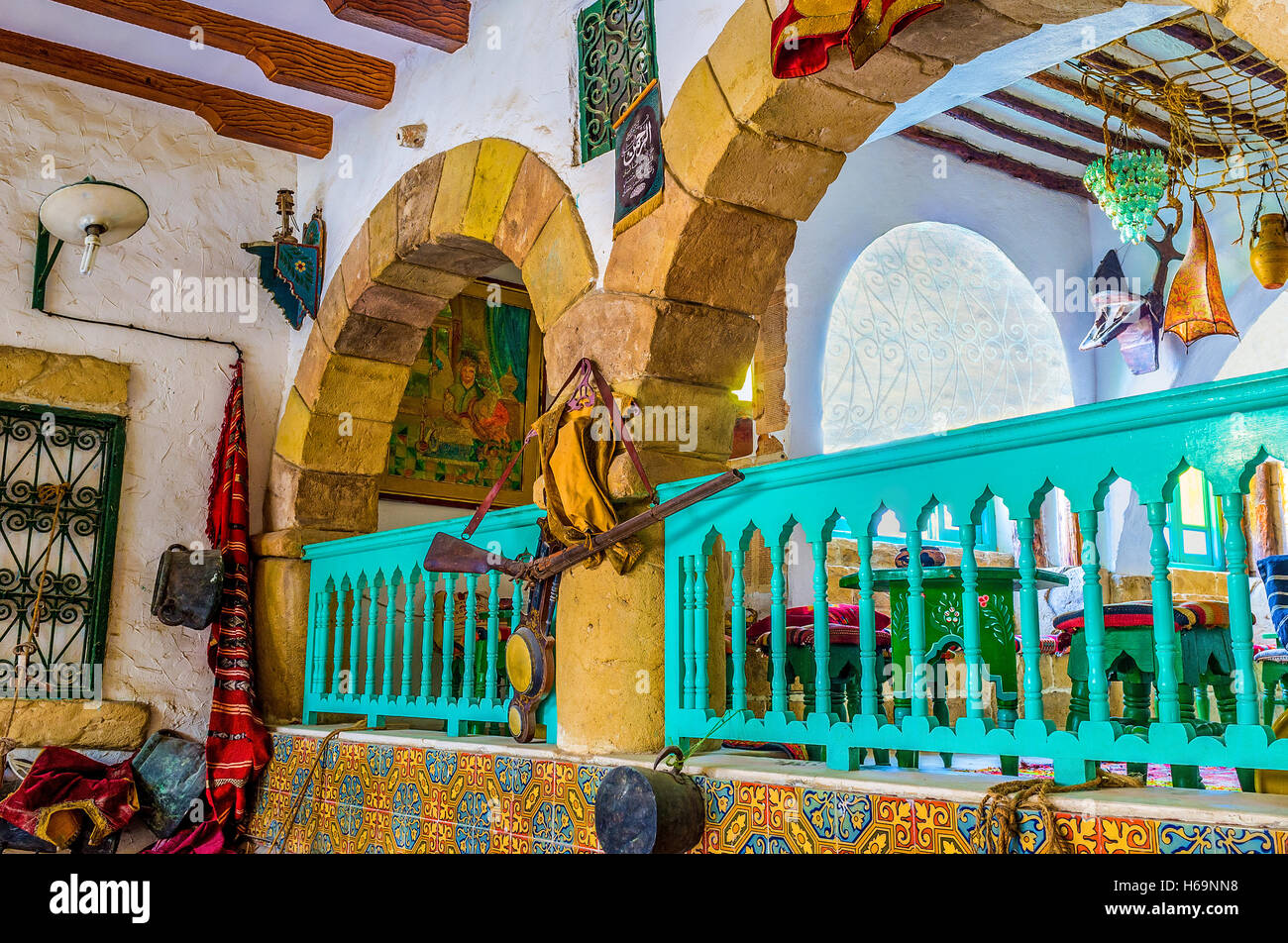 Restaurant cafe interior arabic pattern hi-res stock photography and ...