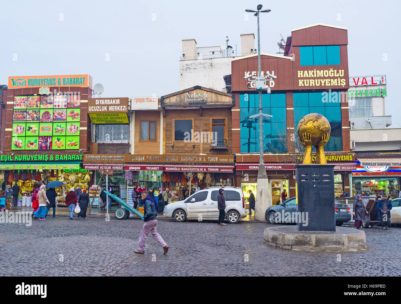 The Gazi street is the central trading area with traditional market ...
