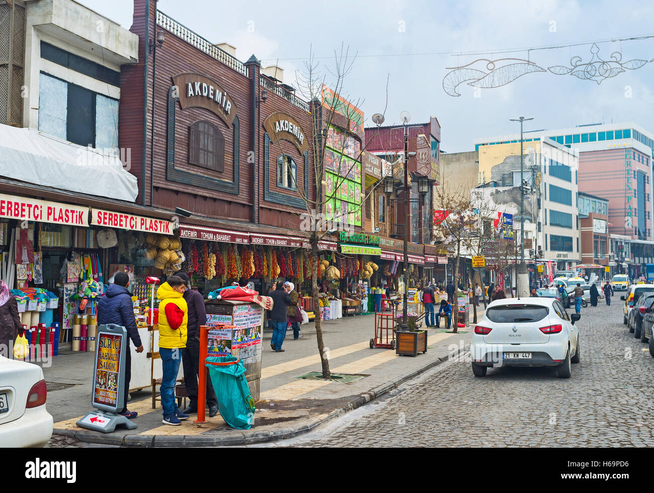 The Gazi street is the central in the old town and it's traditional ...