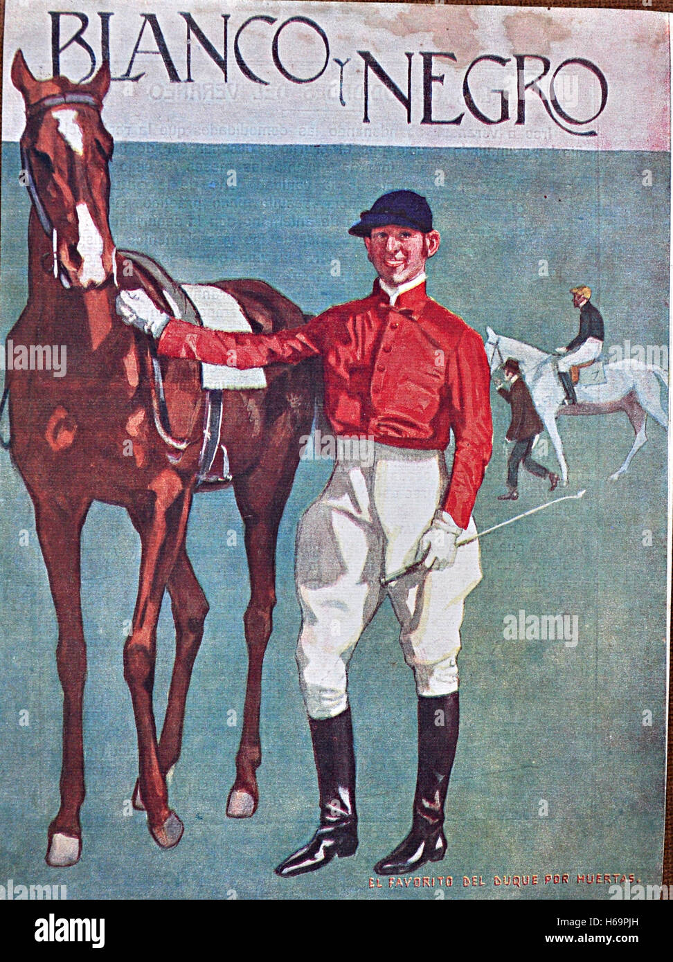 old magazine, 20s of the twentieth century, called Black and White ...