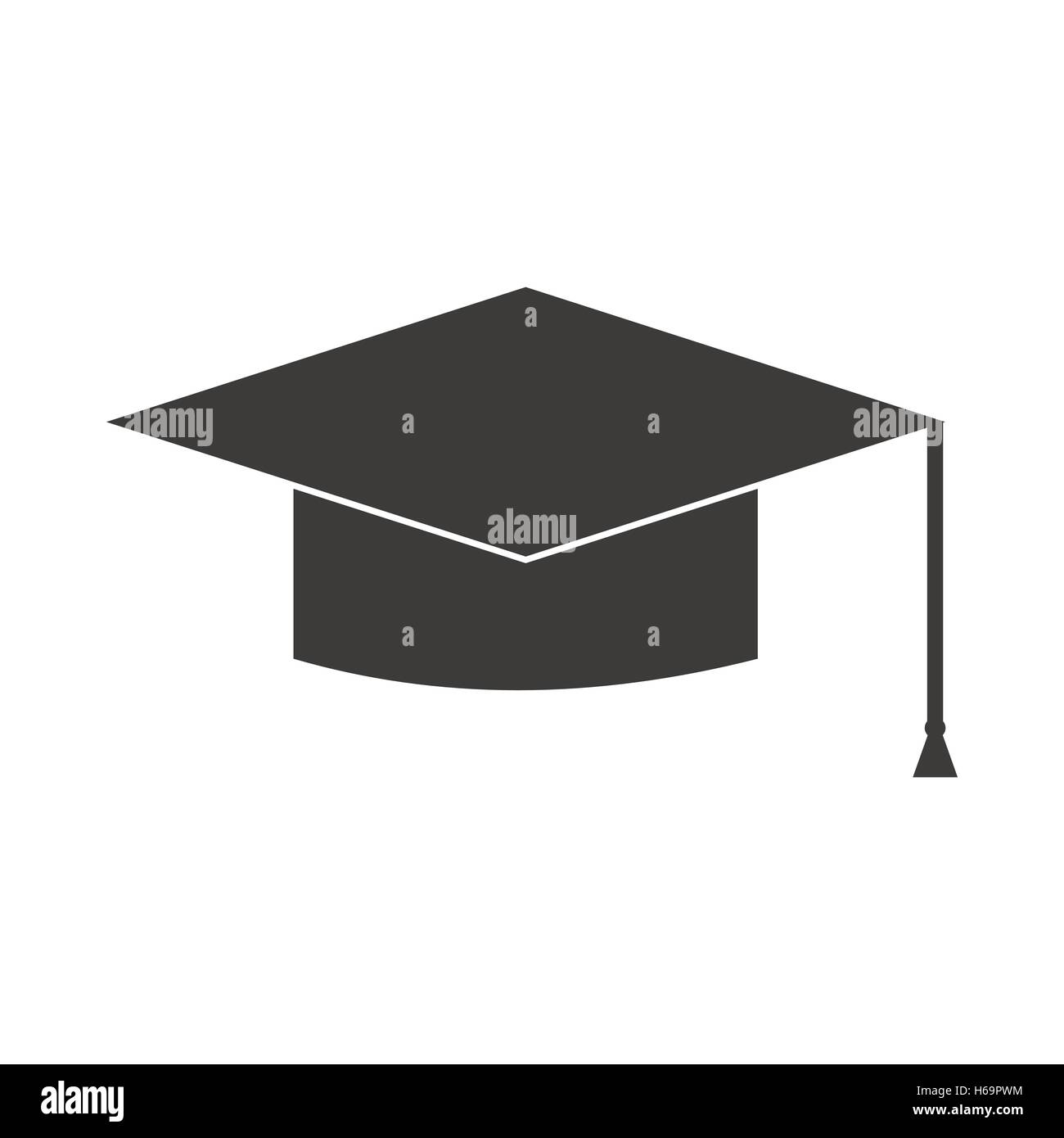 Graduation cap icon, simple style Stock Vector Image & Art - Alamy