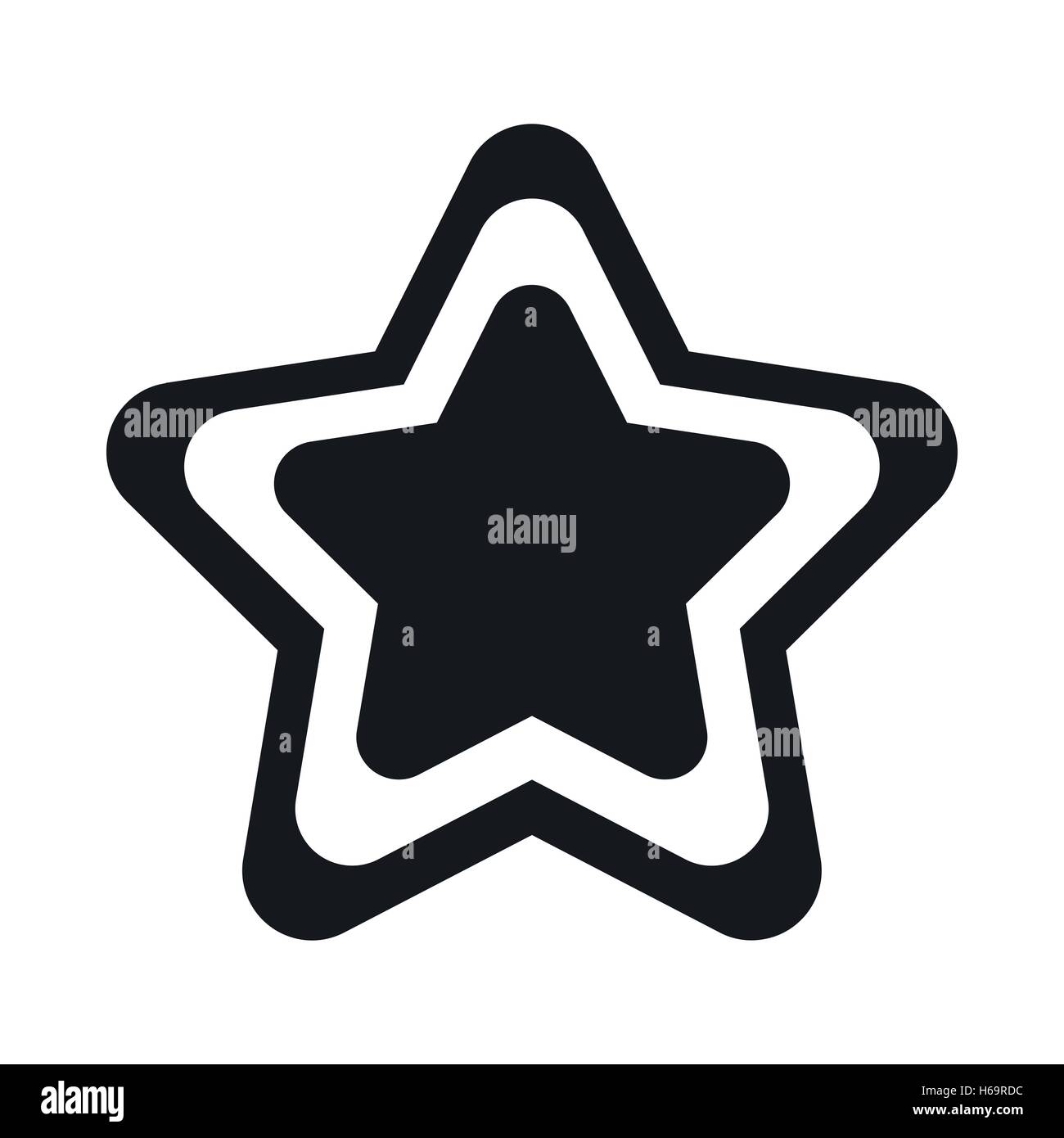 Star icon, simple style Stock Vector Image & Art - Alamy